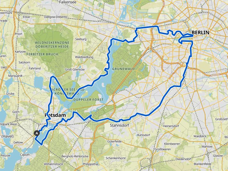 Mammutmarsch Berlin 2022 - 100km | Wanderung | Komoot